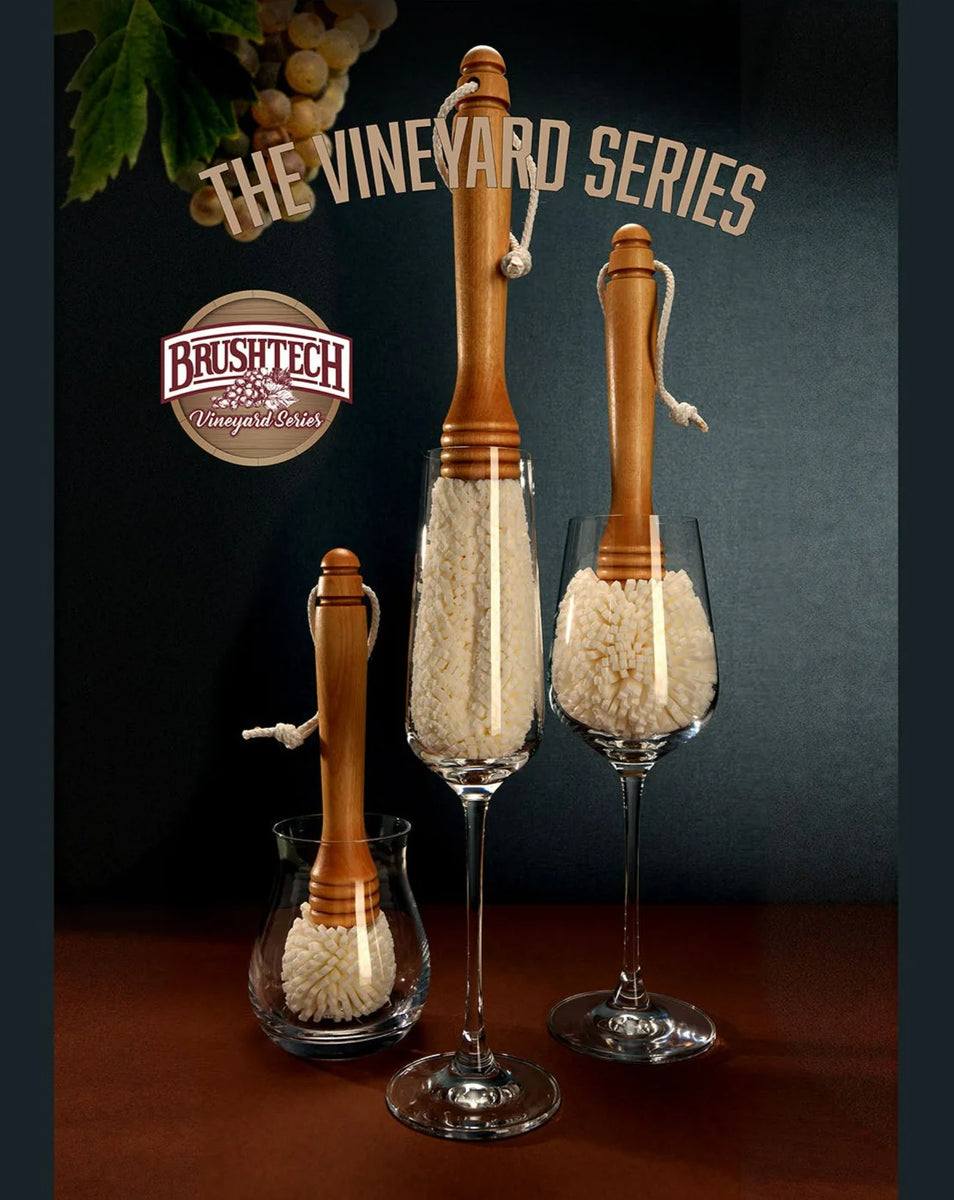 Elegance Meets Efficiency: The Crystal Stemware Washing Brush from the ...