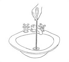 HAIR CATCHING & SINK OVERFLOW CLEANING BRUSH | Brushtech Brushes Inc ...