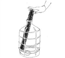 FIVE GALLON CARBOY WASHING BRUSH | Brushtech Brushes Inc. - America's ...