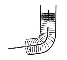 MINI SNAKE BRUSH FOR DUCTS - 32" LONG | Brushtech Brushes Inc ...